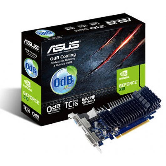 Asus GeForce 210 TC Silent 1GB GDDR3 |PcComponentes