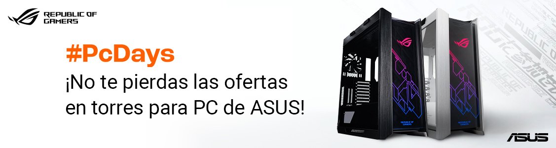 No te pierdas las ofertas en torres de Asus | PcComponentes.com