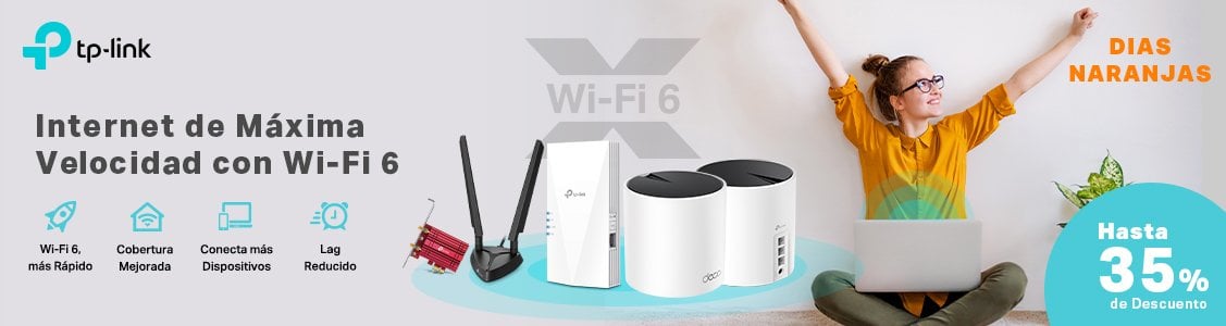 Internet de Maxima Velocidad con Wi-Fi 6