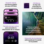 Apple iPhone 14 Pro 128GB Plata Libre | PcComponentes.com