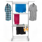 InnovaGoods Folver Tendedero Plegable Vertical con Ruedas 24 Barras ...