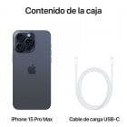 Apple iPhone 15 Pro Max 256GB Titanio Azul Libre | PcComponentes.com