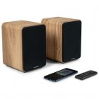 Thomson WS602DUO Altavoces Bluetooth 100W Madera | PcComponentes.com