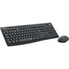 Logitech MK295 Silent Combo Teclado Inalámbrico Grafito Layout QWERTZ ...