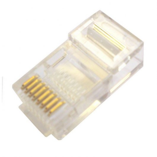 Conector UTP Cat.5e RJ45-Macho 25unds