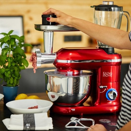 Kitchen Move Dallas Pro Robot de Cocina 1500W Rojo | PcComponentes.com