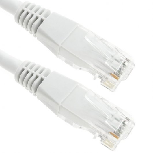 BeMatik Cable UTP Cat.6 RJ45 Macho 2m Blanco | PcComponentes.pt