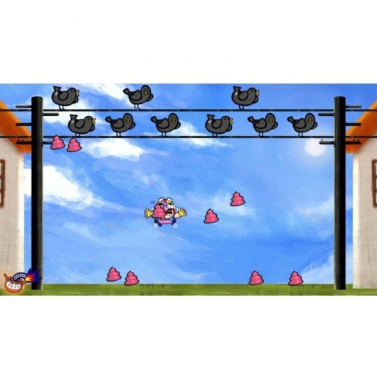 Nintendo Pack Switch OLED Azul Néon/Vermelho Néon + Wario Ware: Get it ...