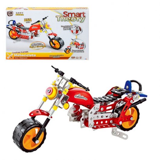 CB Toys Smart Theory Moto Metal Mecano 255 Piezas | PcComponentes.com