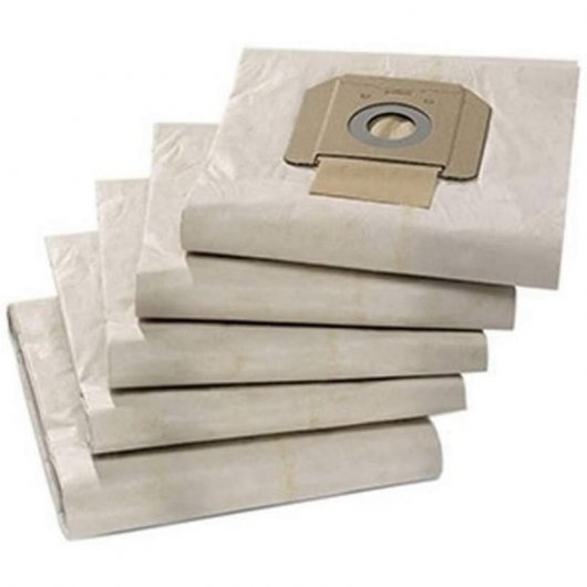 Karcher Bolsa Filtro Papel Poliester para Aspiradoras NT Pack 5 ...
