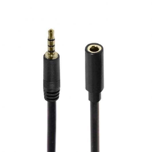 OcioDual Mini Jack Extension 3,5 mm OMTP TRRS 4 Pôles Mâle vers Femelle ...