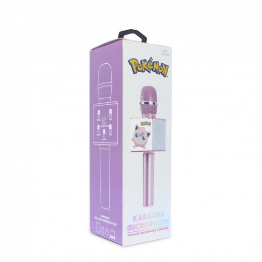 OTL Technologies Pokemon Jiggly Puff Micrófono Infantil Inalámbrico ...