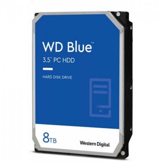 Western Digital WD Blue 8TB 3.5" SATA 3 | PcComponentes.pt