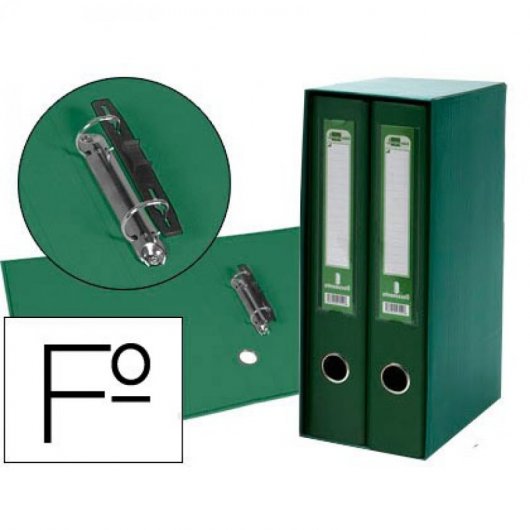 Modulo Liderpapel 2 Archivadores Folio 2 Anillas Mecanismo De Palanc ...