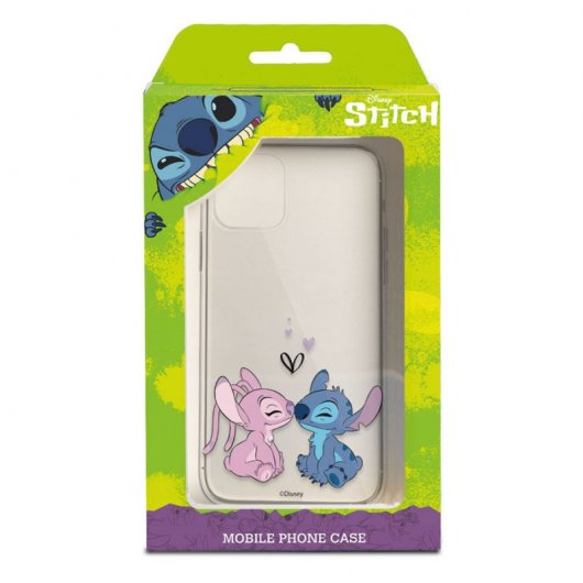 Coque iPhone 13 Pro Max Officielle Disney Angel & Stitch Kiss - Lilo ...