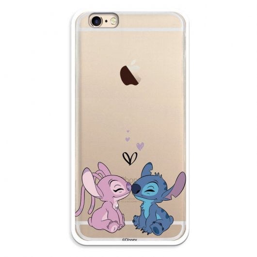 Funda Para Iphone 6 Oficial de Disney Angel & Stitch Beso - Lilo ...