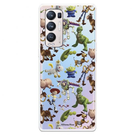 Funda Para Oppo Find X3 Neo Oficial De Disney Muñecos Toy Story ...