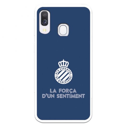 Capa Rcd Espanyol Samsung Galaxy A40 Escudo Fundo Azul Escudo Fundo ...