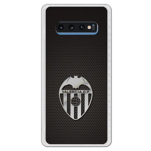 Funda Oficial Valencia Escudo Plata Para Samsung Galaxy S10 Plus ...