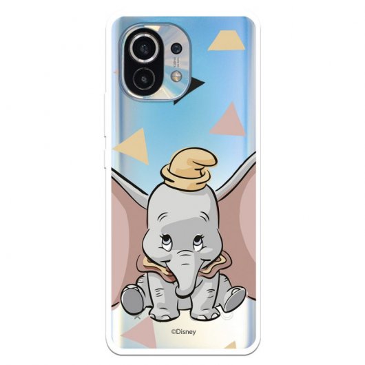Funda Para Xiaomi Mi 11 Oficial De Disney Dumbo Silueta Transparente ...