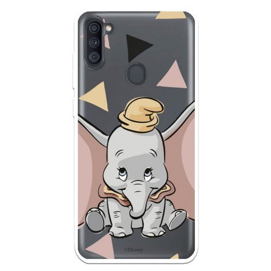 Funda Para Samsung Galaxy A11 Oficial De Disney Dumbo Silueta ...