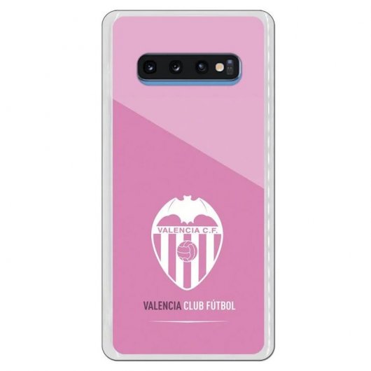 Funda Oficial Valencia Escudo Rosa Para Samsung Galaxy S10 Plus ...