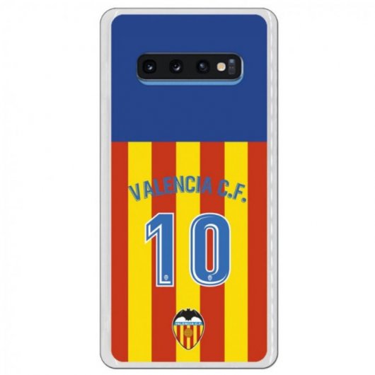 Funda Oficial Valencia 10 3a Equipación Para Samsung Galaxy S10 Plus ...