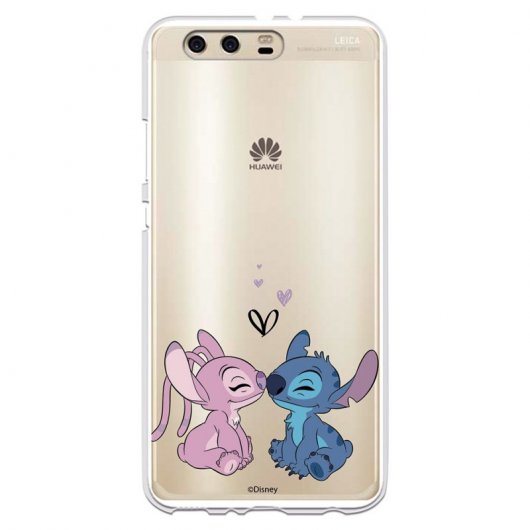 Funda Para Huawei P10 Plus Oficial De Disney Angel & Stitch Beso - Lilo ...