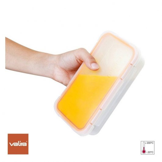 Valira Nomad - Recipiente Rectangular 0.5l En Plástico Cerámico Pbt ...
