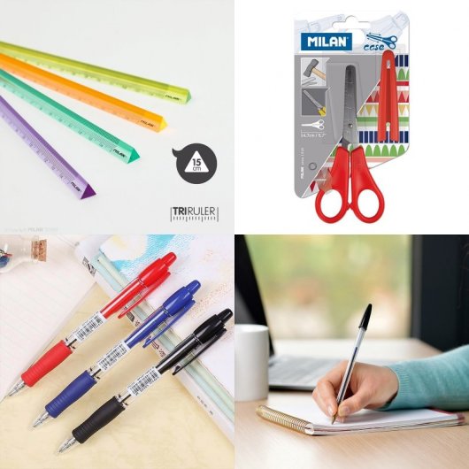 Colepack 2022 - Estuche Triple De 3 Cremalleras Con Material Escolar ...