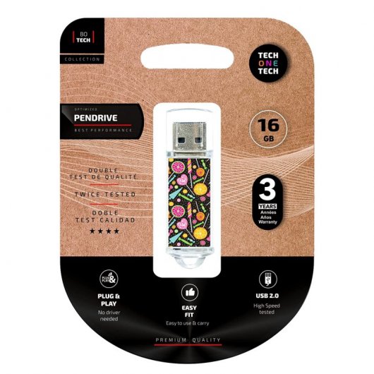 Tech One Tech Candy Pop 16 Go USB 2.0 | PcComponentes.fr