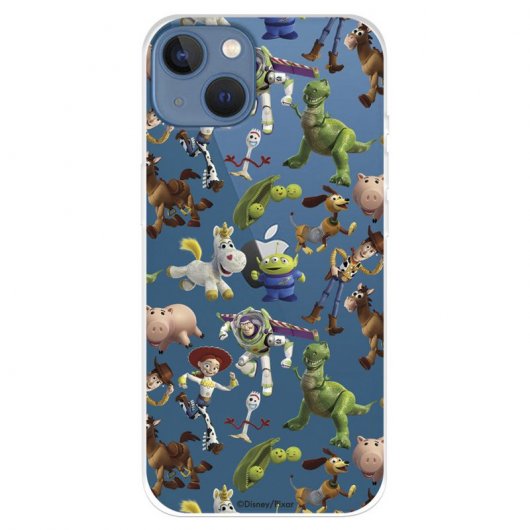 Funda para iPhone 14 Plus Oficial Disney Muñecos Toy Story Siluetas ...