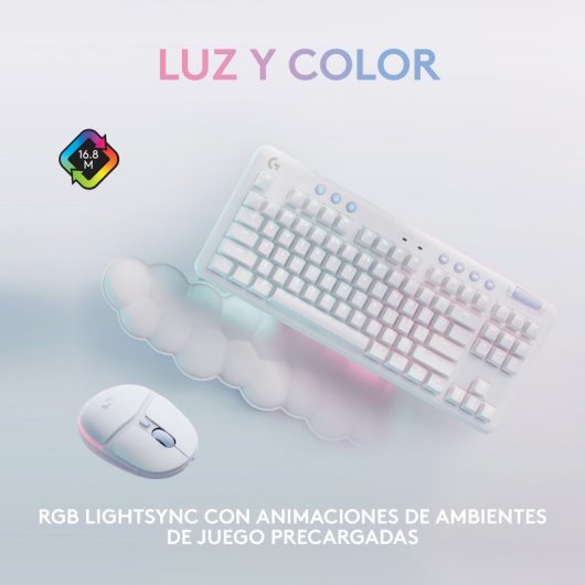 Logitech G715 Teclado Gaming Inalámbrico RGB Interruptores Táctiles ...