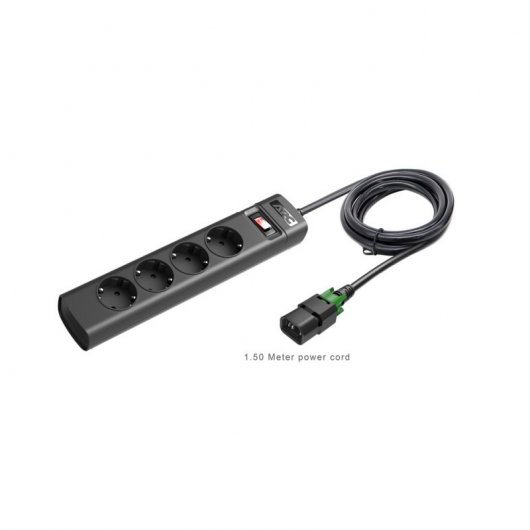 APC Regleta para SAI 4 Tomas Conector IEC Negra | PcComponentes.com