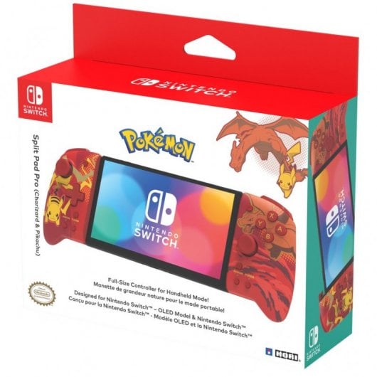Hori Split Pad Pro Pokemon Pikachu e Charizard Gamepad para Nintendo ...