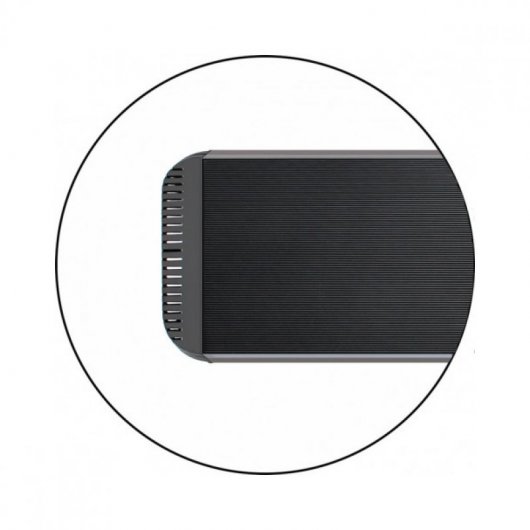 CasaFan CasaTherm Hottop 1500 Panneau Chauffant Radiant IP55 1500W Noir ...