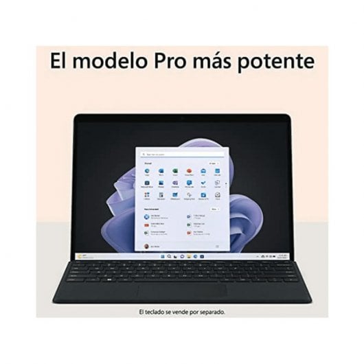 Microsoft Surface Pro 9 Grafito Intel Evo Core I5 1235u 8gb 256gb Ssd