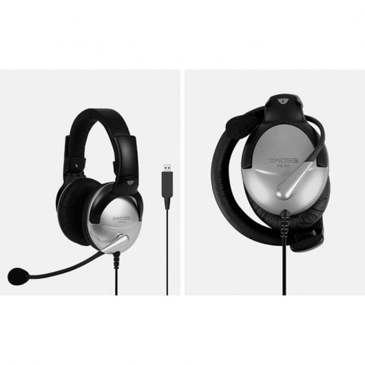 Koss SB45 USB Auriculares con Micrófono Grises | PcComponentes.com