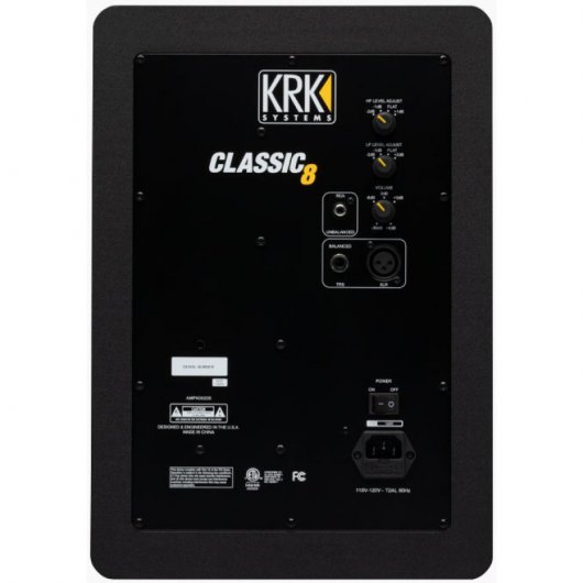 KRK Classic 8 Monitor Activo Autoamplificado de la Serie RoKit 8" con ...