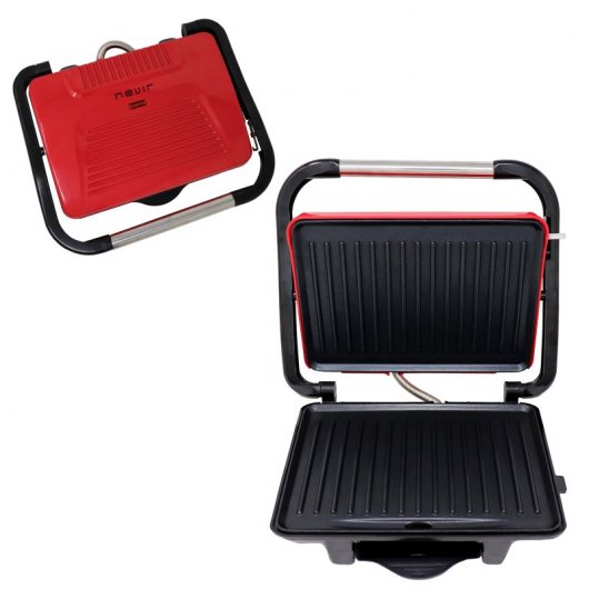 Nevir NVR-9490CG Grill 1200W Rojo | PcComponentes.com