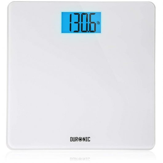 Duronic BS403 Báscula de Baño Digital Blanca | PcComponentes.com
