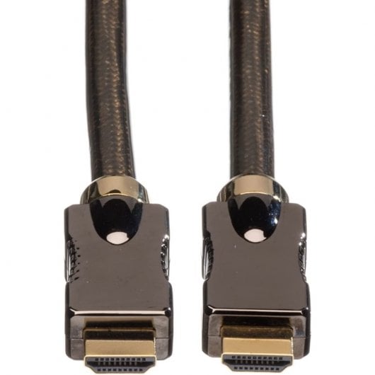 Roline Cable HDMI 2.0 4K Ultra HD con Ethernet Macho/Macho 2m Dorado ...