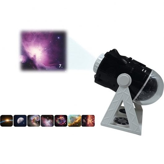 Lexibook Proyector Planetario Parlante de 360° con 24 Proyecciones y ...