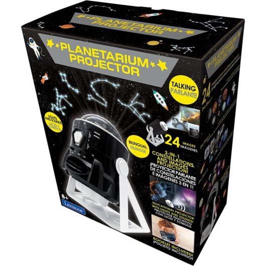 Lexibook Proyector Planetario Parlante de 360° con 24 Proyecciones y ...
