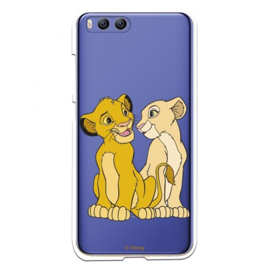 Funda Oficial Disney Simba Y Nala Transparente Para Xiaomi Mi 6 - El ...