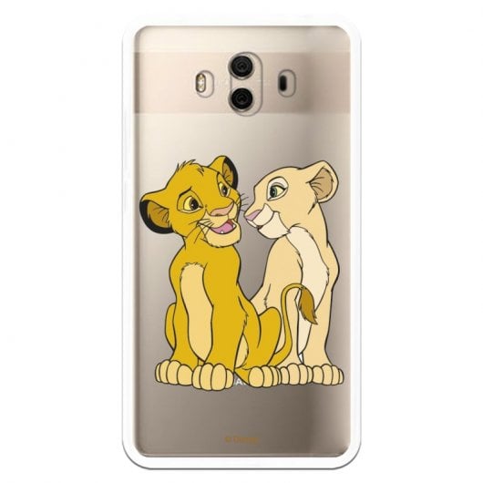 Funda Oficial Disney Simba Y Nala Transparente Para Huawei Mate 10 - El ...