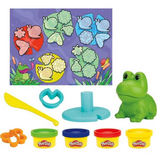 Hasbro Original Play-Doh Primeras Creaciones con la Rana y los Colores ...