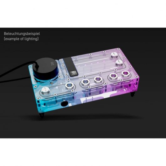 Alphacool Core Distro Plate 240 Derecha con Bomba | PcComponentes.com