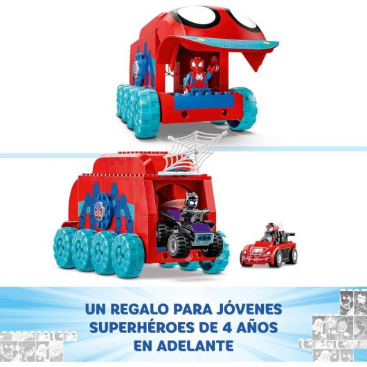 Lego Marvel Spiderman : Base mobile de l'équipe Spidey | PcComponentes.fr