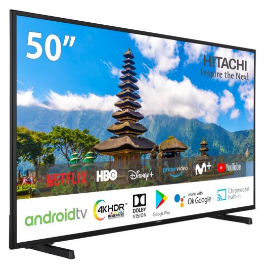 Hitachi 50KAH5450 50" LED UltraHD 4K HDR10 | PcComponentes.com